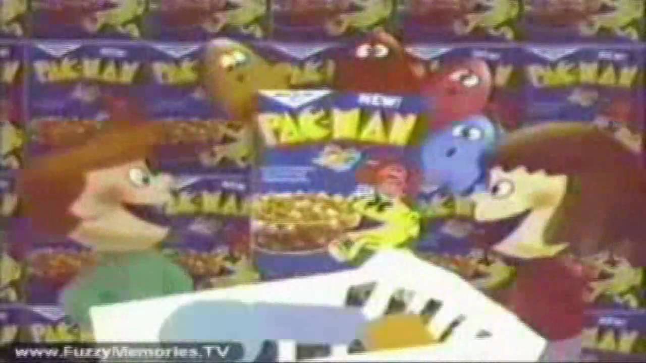 PAC-MAN CEREAL - ANIMATED TV AD #1 - 1980's - YouTube