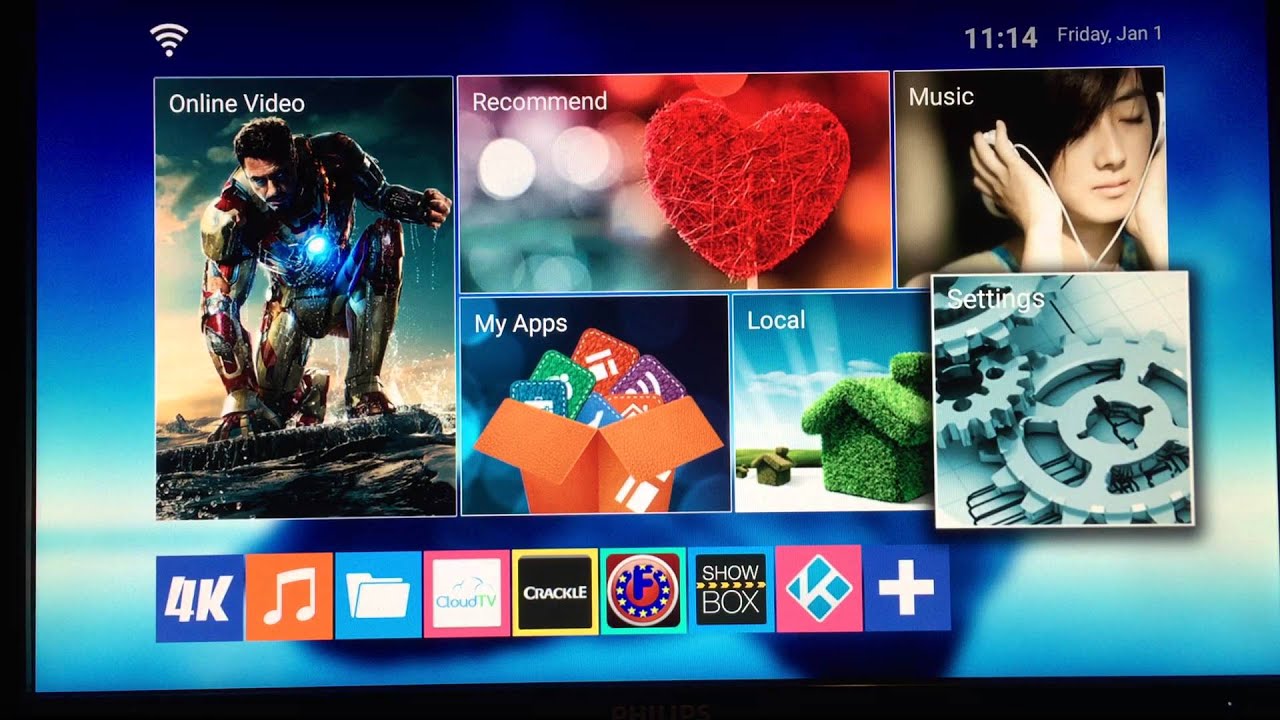 M8S+ Android media box with Kodi - YouTube