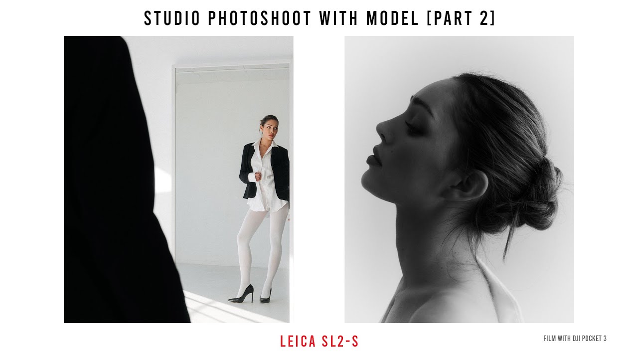 [사진촬영] Studio Photoshoot with Model | Leica SL2-S [PART 2] - YouTube
