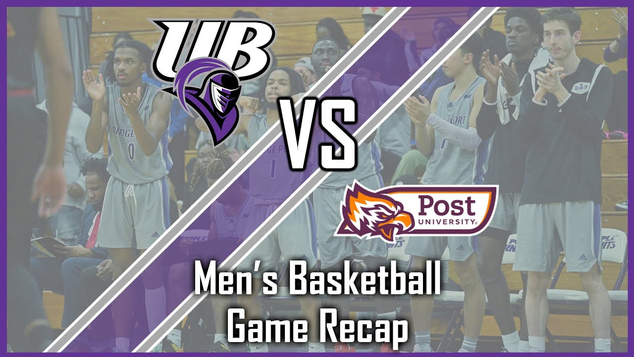 UB Men's Basketball vs Post University | Post Game Recap - YouTube