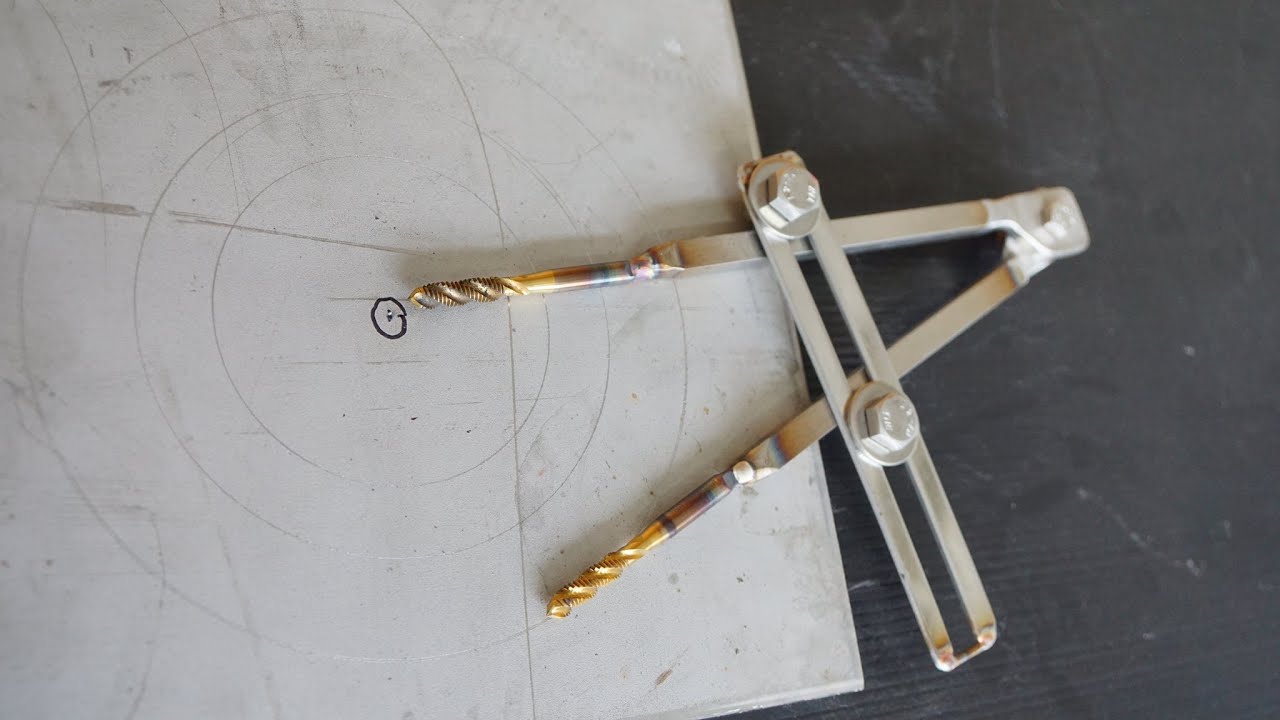 How to make a Industrial compass at home | 如何製作工業用鐵工圓規 - YouTube