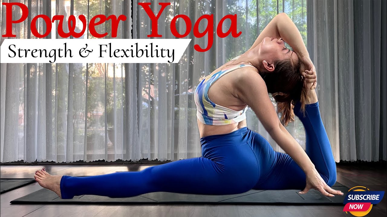 Power Yoga Flow - Full-Body Workout for Strength and Flexibility - YouTube