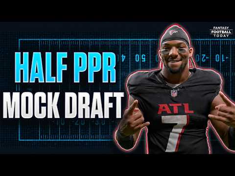 2026 Fantasy Football 0.5 PPR Mock Draft | 12-Team Redraft Strategy & Picks