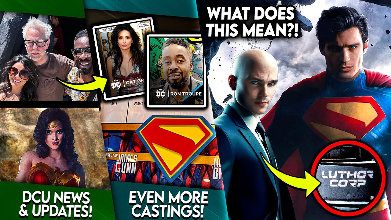 WOW!! Superman SET Photos + 2 NEW Castings, LuthorCorp, DCU Wonder ...