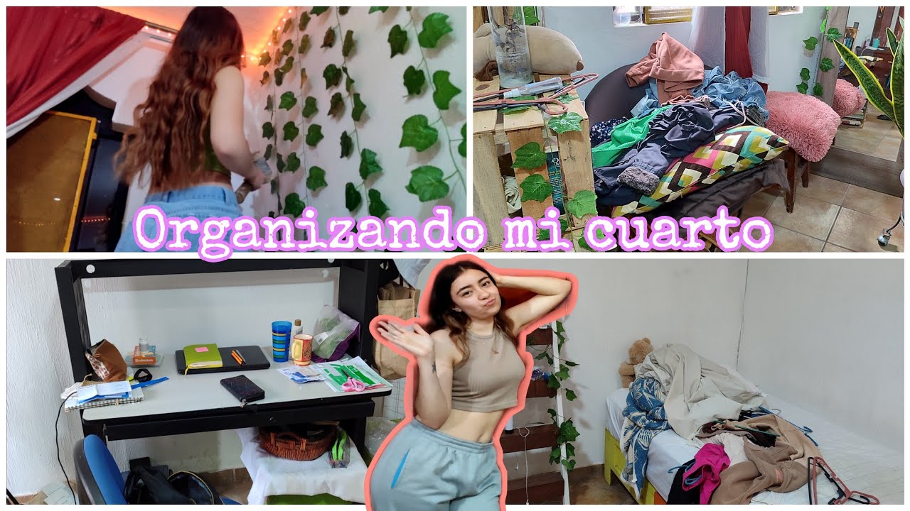 Limpiando y organizando mi cuarto después de 10 meses/ Daninis - YouTube