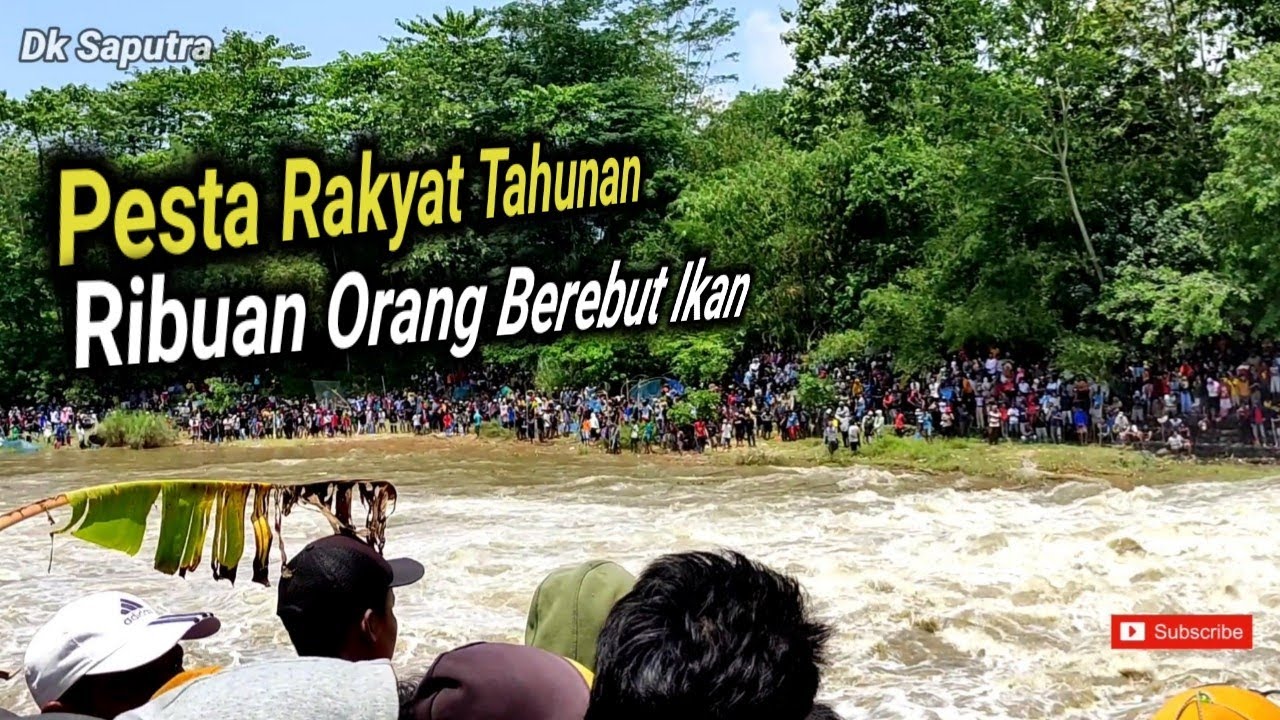 WOW! Ribuan orang berebut ikan di sini | hasilnya sangat luar biasa ...