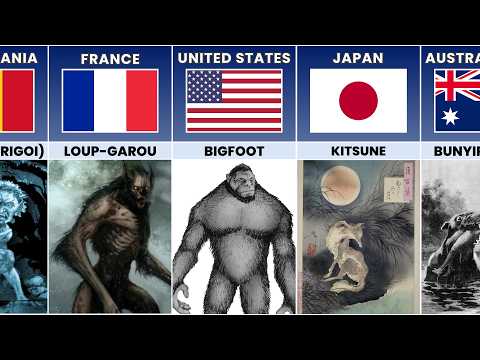 Mythical Creatures From Different Countries