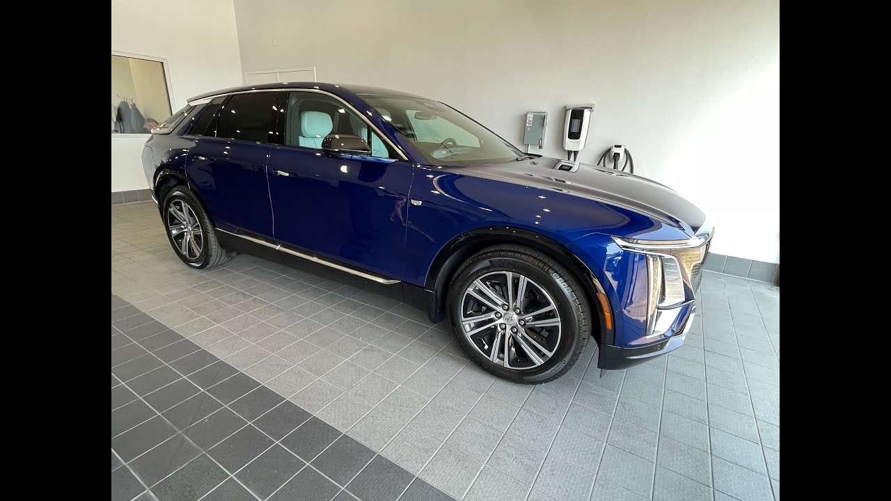 2024 Opulent Blue LYRIQ Reach out to me Allen Kulbersh if Interested in ...