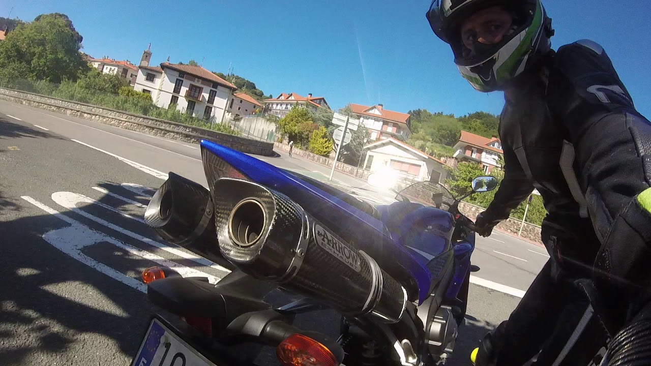 Arrow Thunder Yamaha R1 2008 (3) - YouTube