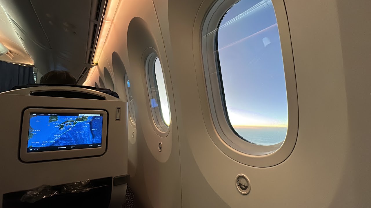 ANAで冬の沖縄へ ANA TOKYO(HND)-OKINAWA(OKA) B787-8 (JA808A) - YouTube