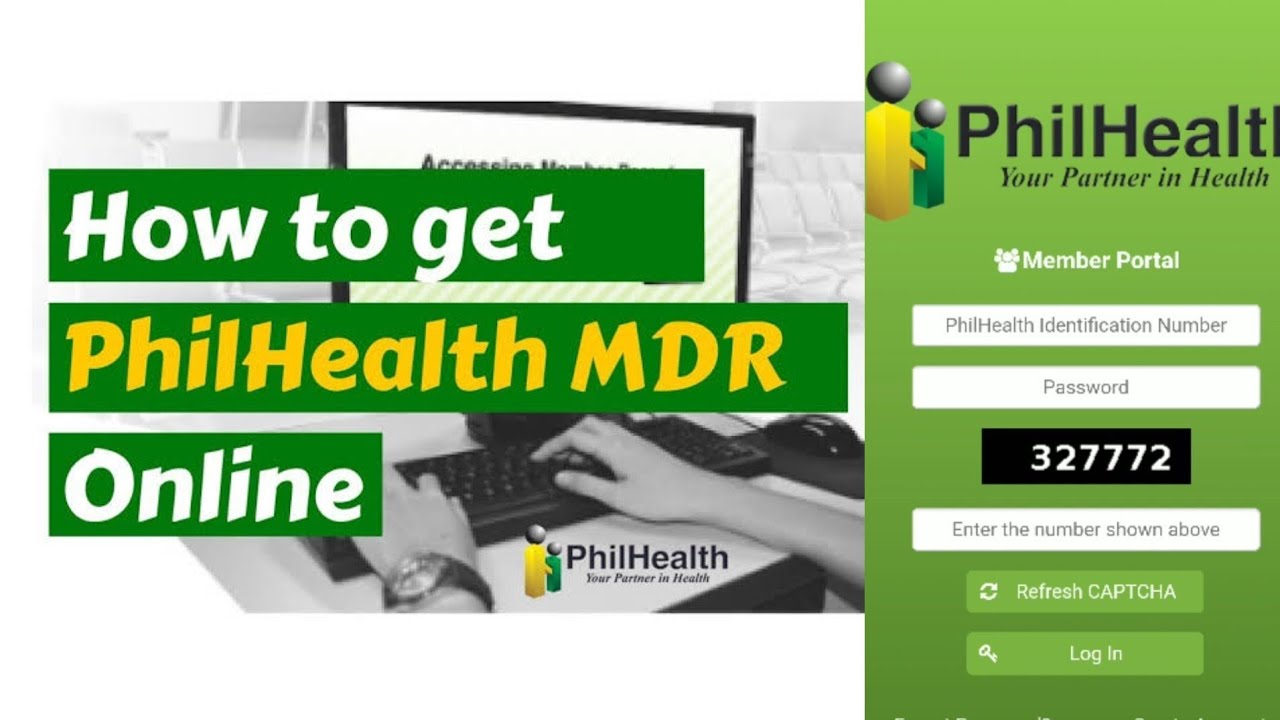 How to get MDR in Philhealth Online 2022 - YouTube