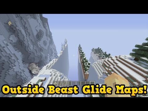 Minecraft Xbox One / PS4 - OUTSIDE NEW GLIDE MAPS - YouTube