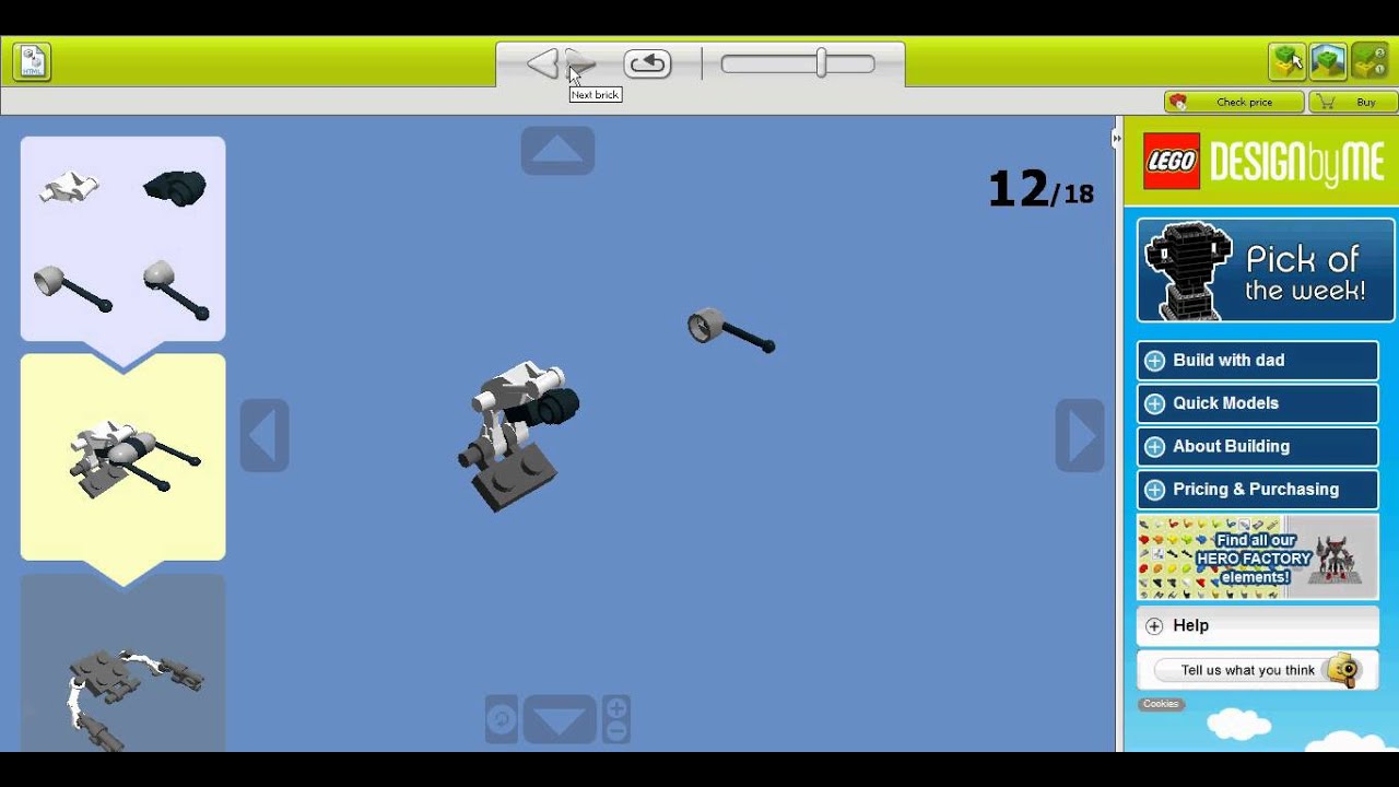 How to make a lego droideka - YouTube