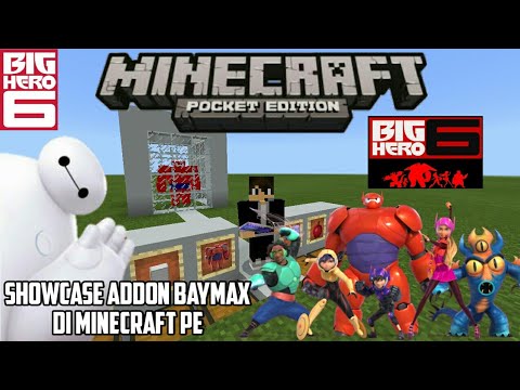 BayMax Di Minecraft || Showcase Addon BayMax Di Minecraft Pe. - YouTube