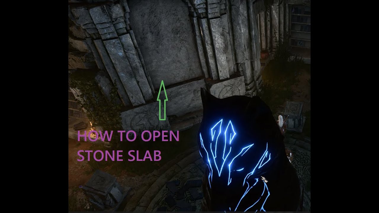How to open stone slab in baldur gate 3 - YouTube