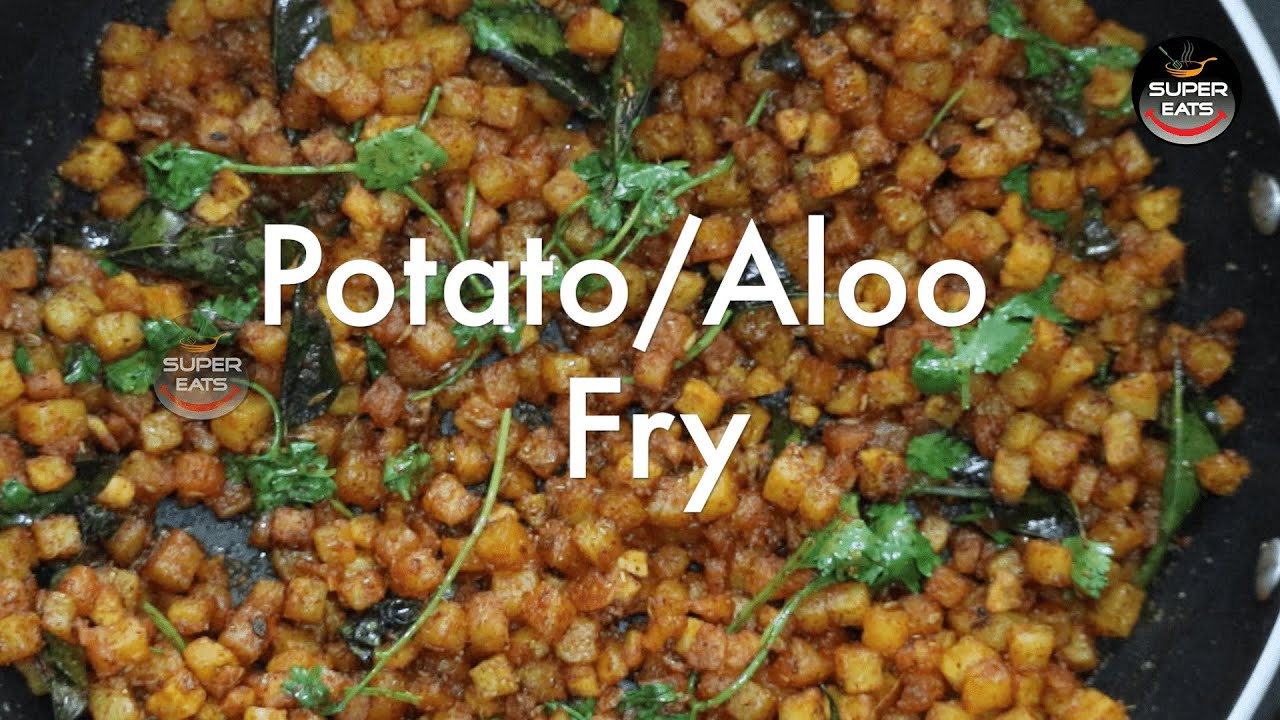 Crispy Potato Fry | Aloo Fry | Alu Fry | आलू फ्राई | ఆలూ ఫ్రై ...