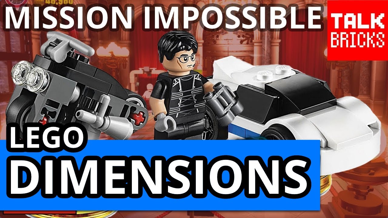 LEGO Dimensions Mission Impossible Level Pack Review! Tom Cruise! Ethan ...