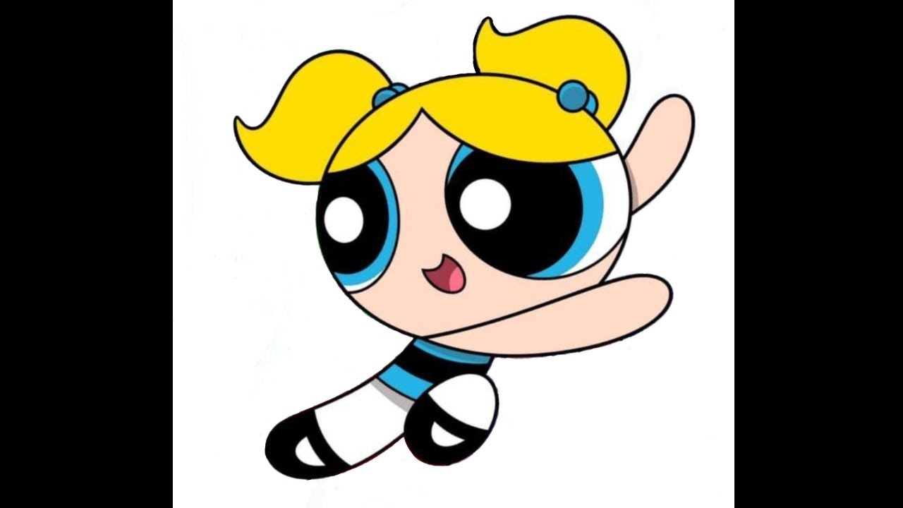 Powerpuff Girls: Bubbles Flying Cutely - YouTube