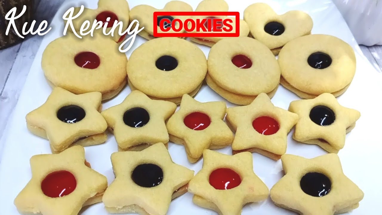 Cookies || Kue kering 3 bahan - YouTube