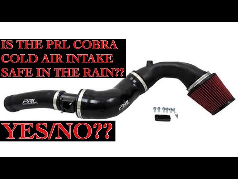 Prl cobra intake / is it safe in the rain - YouTube