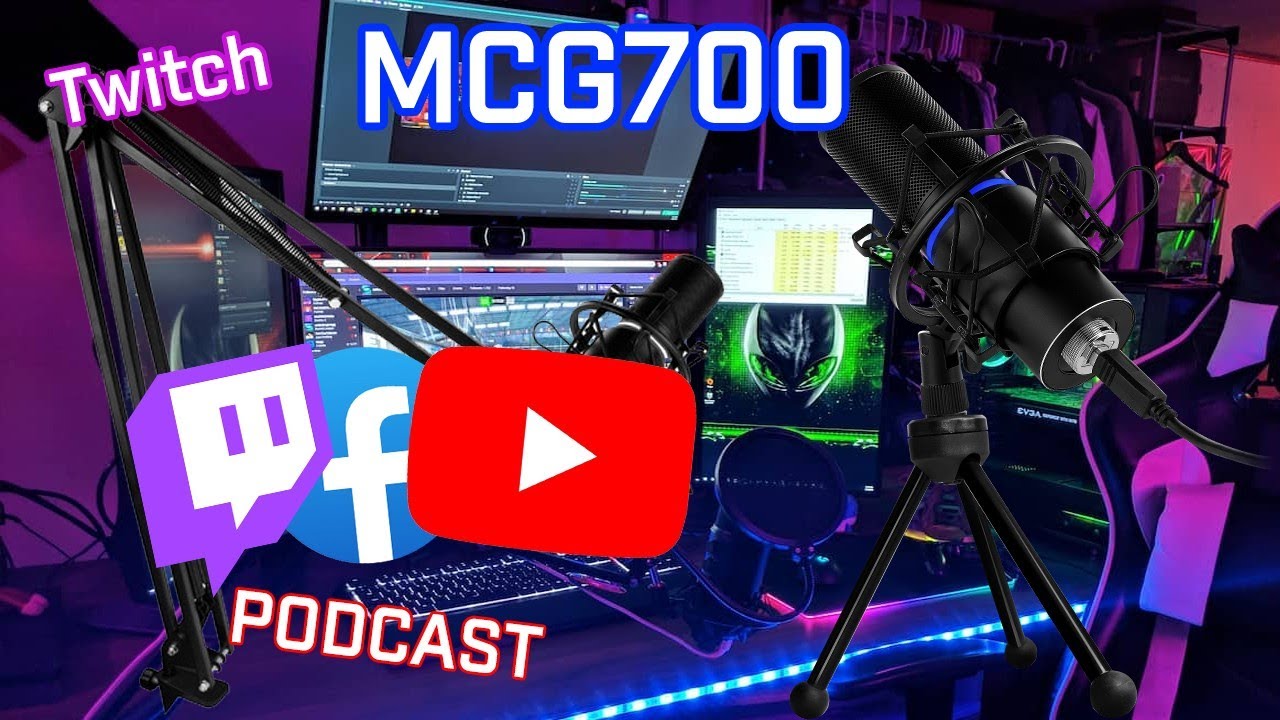 Micrófono Game Factor MCG700 & MAG500 🔥 Unboxing e Instalacion - YouTube