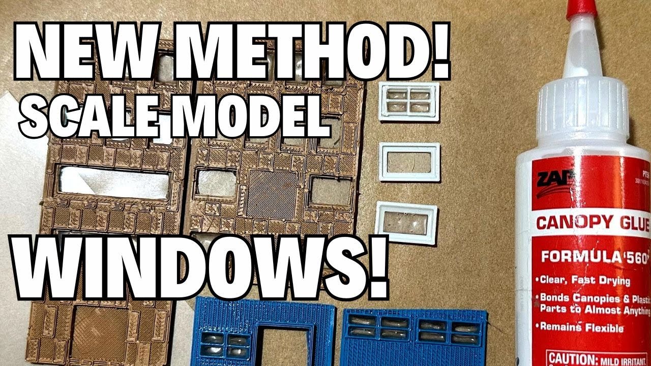 Canopy Glue vs. Window Filament: The Best Method for Scale Model ...