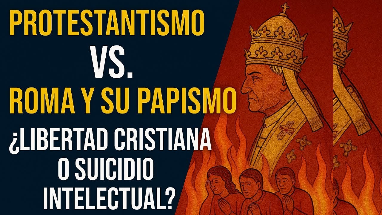 ⚔️ Protestantismo vs. Roma y su Papismo : ¿Libertad Cristiana o ...
