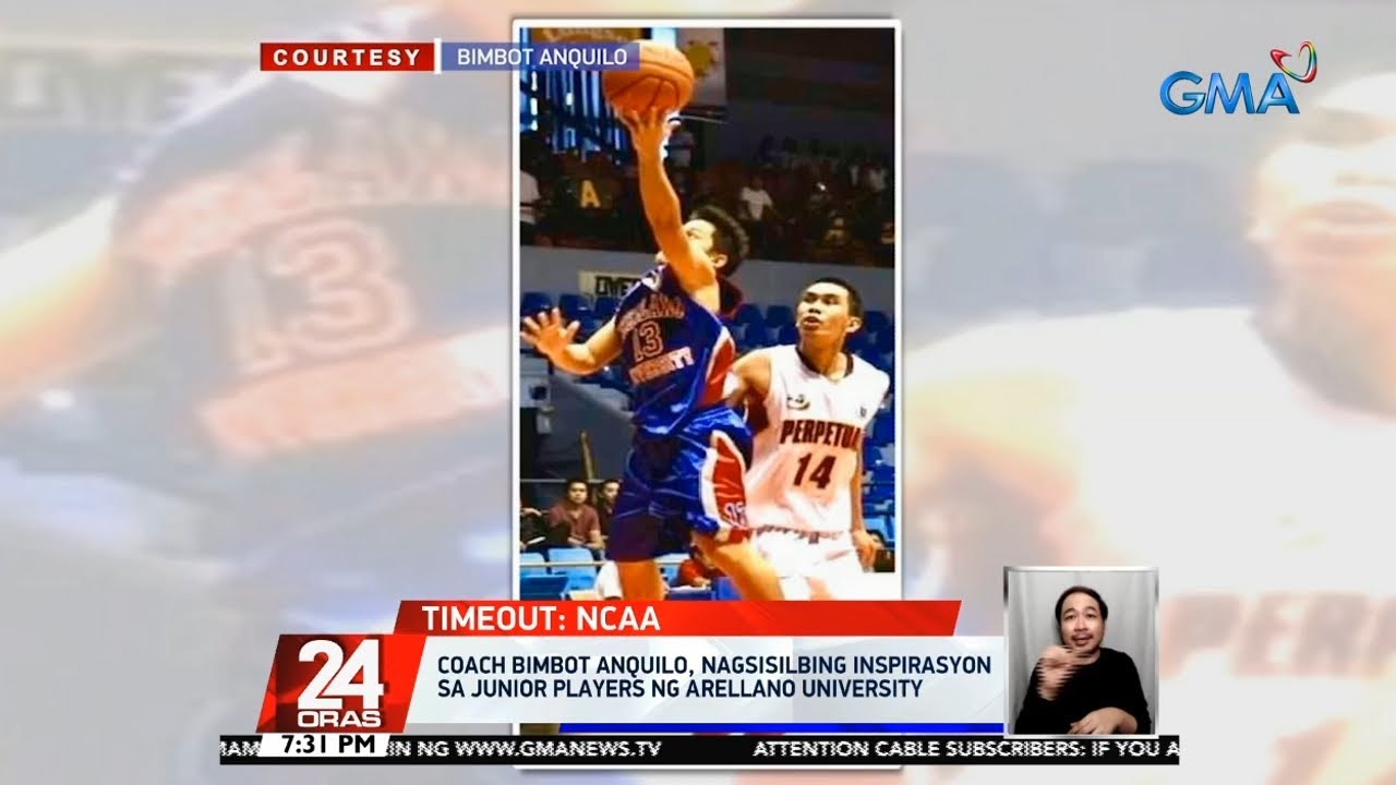 Coach Bimbot Anquilo, nagsisilbing inspirasyon sa junior players ng ...