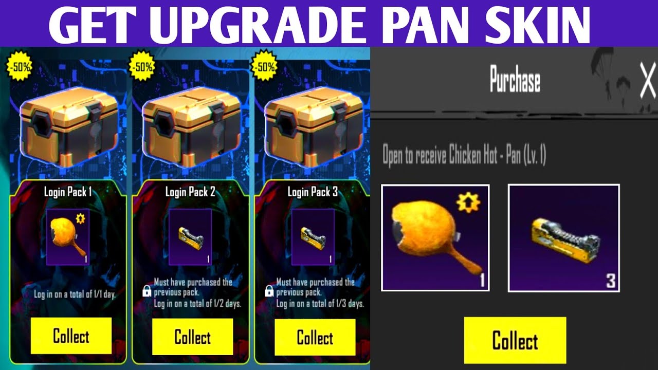 GET UPGRADE PAN SKIN & 15 MATERIAL IN PUBG MOBILE😍 | GROWTH PACK NEW ...