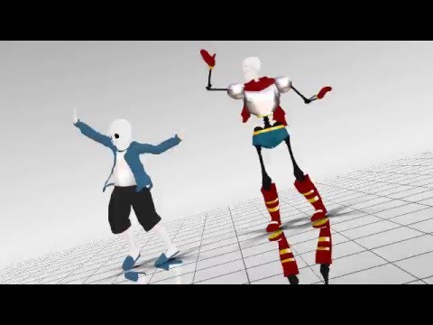 [Undertale x MMD] Sans and Papyrus Sing Drop Pop Candy - YouTube