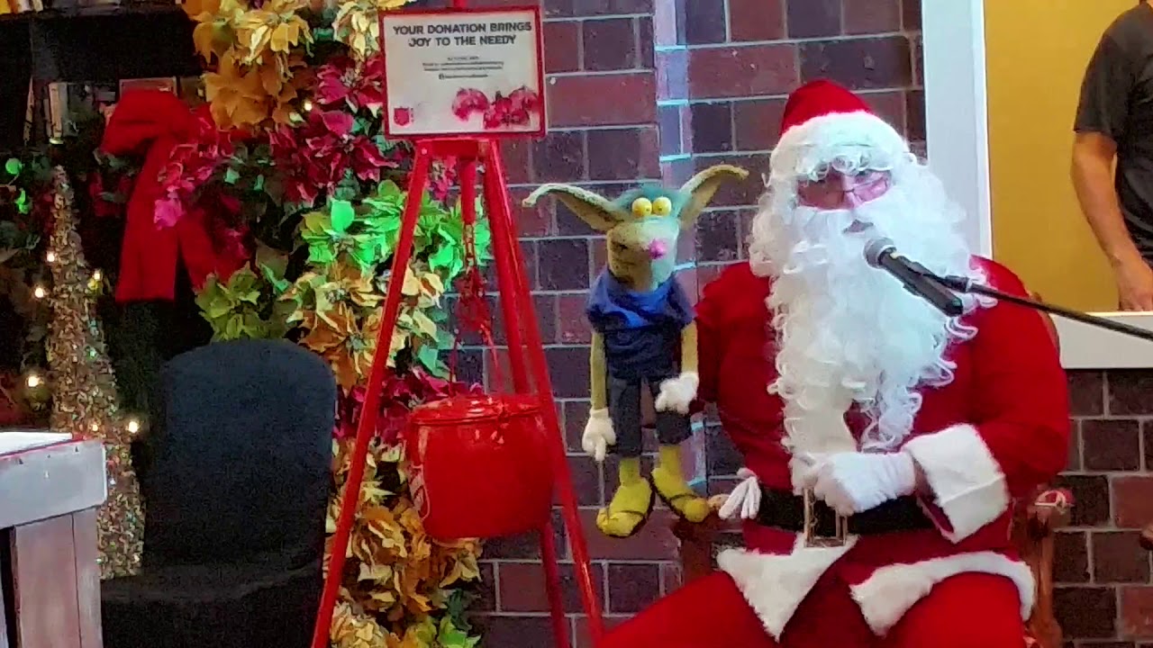 Santa Claus with puppet story - YouTube