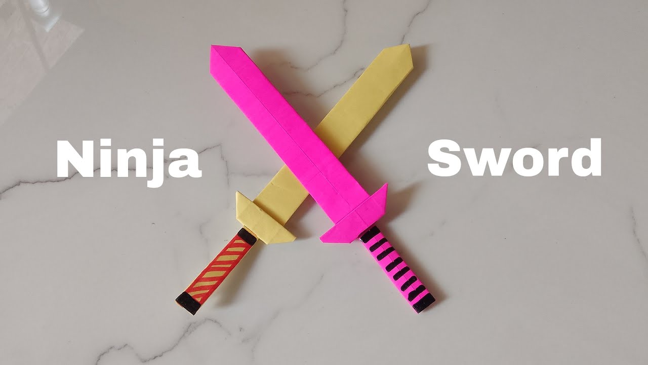 Ninja Sword 🗡️ | How to make a Paper Ninja Sword | Talwar - YouTube