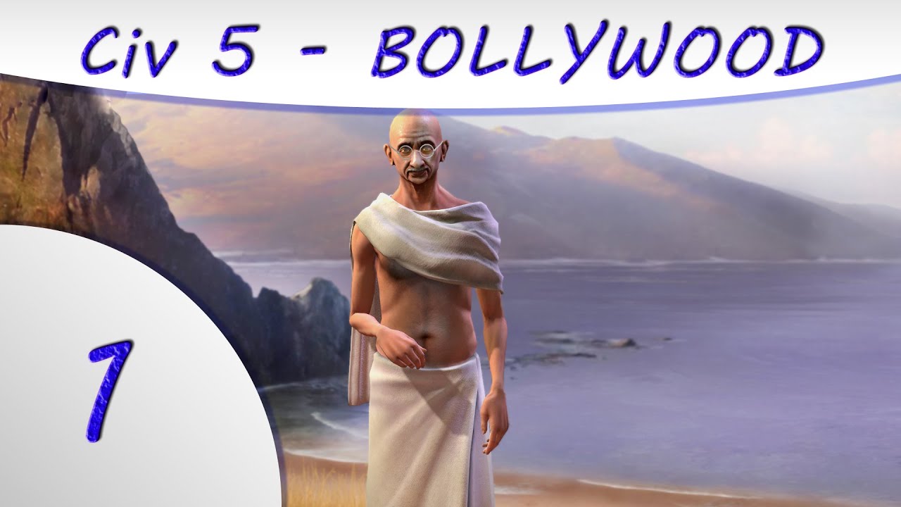 Civilization 5 - Gandhi -1- Bollywood Achievement - YouTube