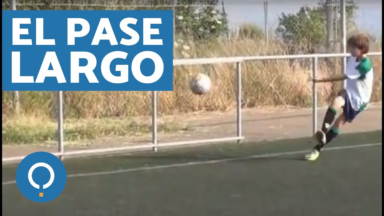 Pases largos en el fútbol (soccer) - YouTube