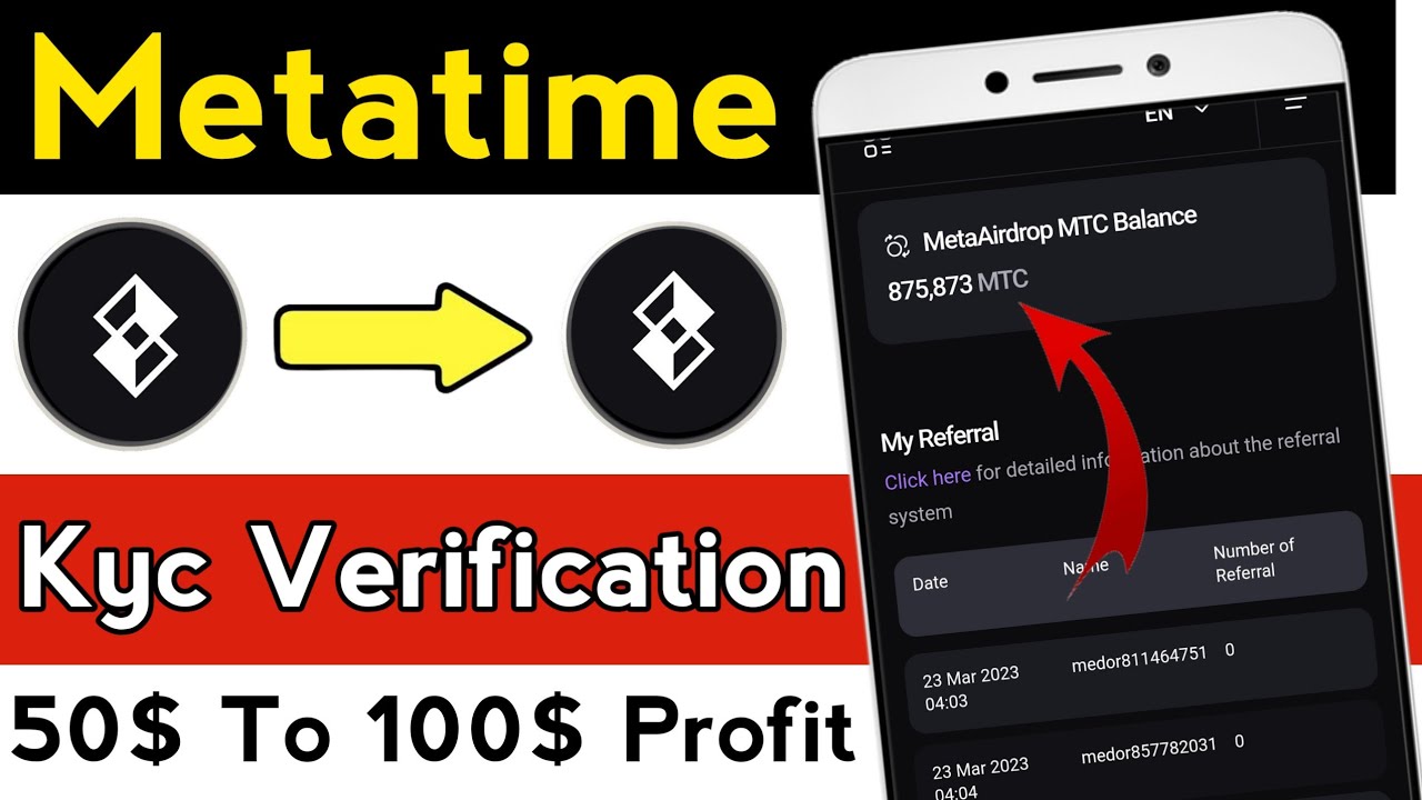 Metatime Airdrop 100$ Per Account || Metatime Airdrop kyc || Metatime - YouTube