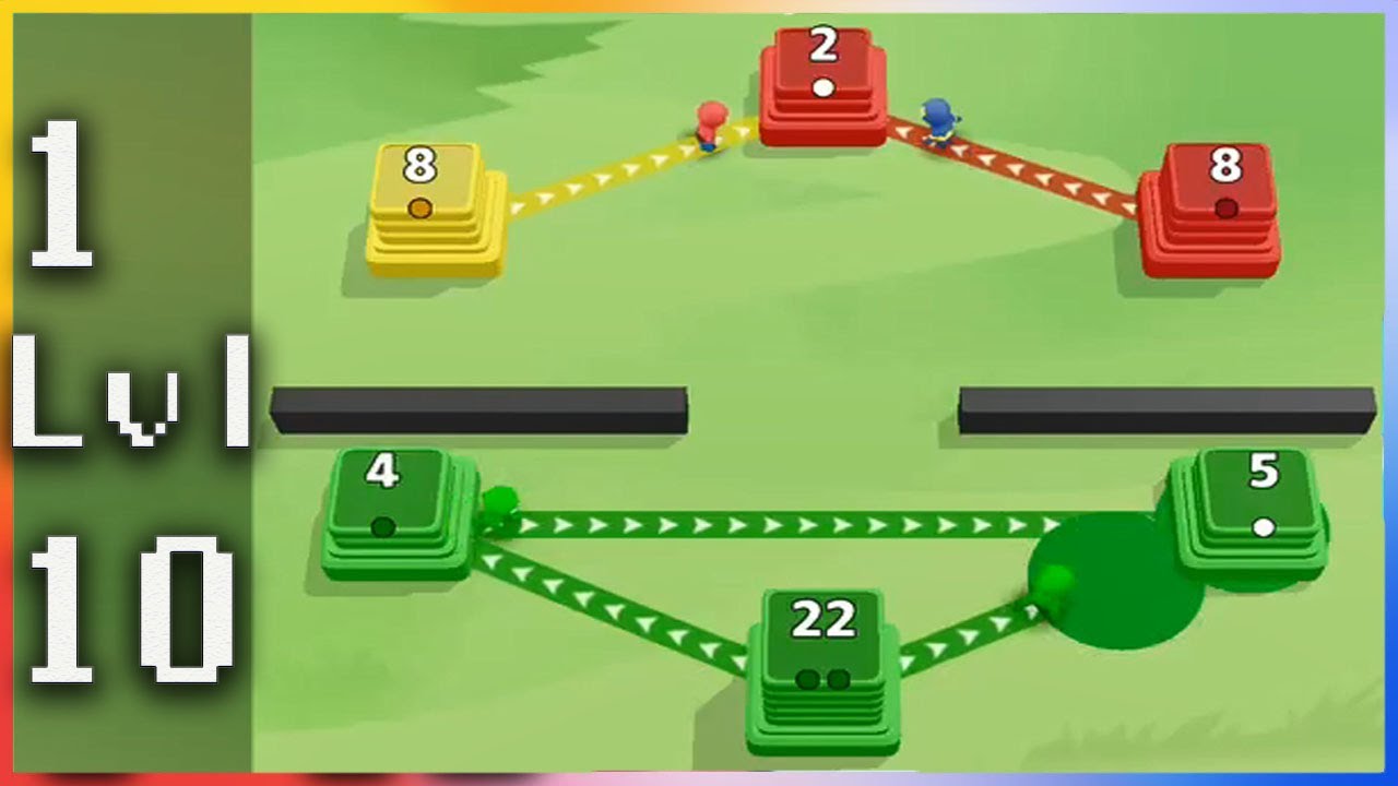 Conquer the City War Strategy Game - Gameplay Walkthrough - Levels 1-10 ...