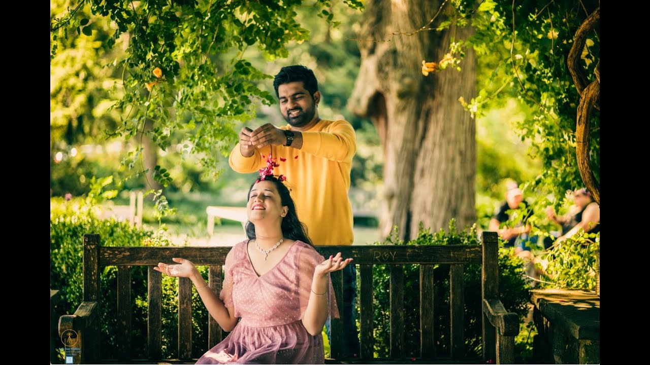 Best Pre wedding video shoot || Praneetha & Sandeep || Kesariya || New ...