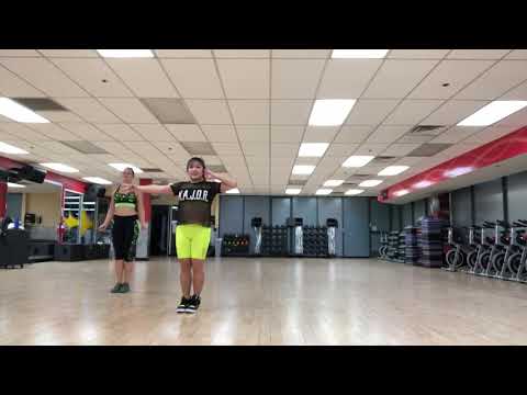 DJ Snake “Magenta Riddim” moombahton zumba choreography