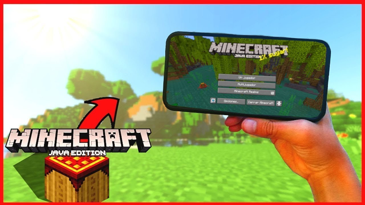 cómo jugar Minecraft Java desde celular 📱 - YouTube