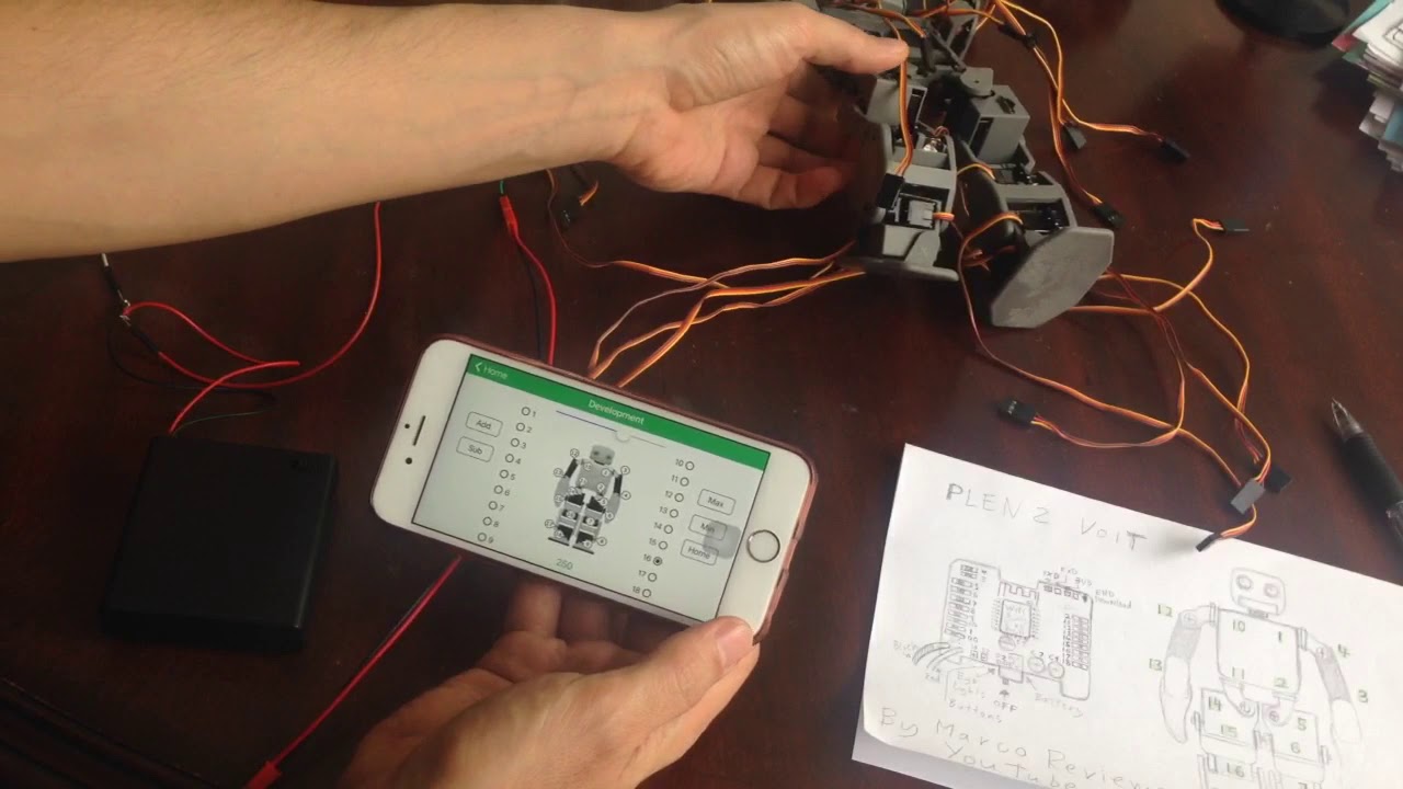 Plen 2 ViVi Humanoid Robot last attempt to run defective kit.Ebay ...
