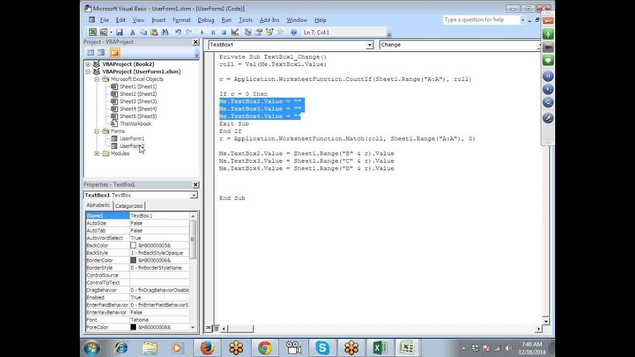 Userform - Show Sheets Data on Userform and Update with Excel VBA ...