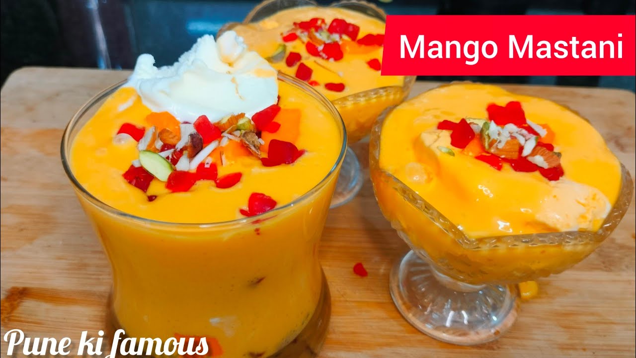 Mango Mastani| Pune ki most famous Mastani Drink|#viral #goviral # ...