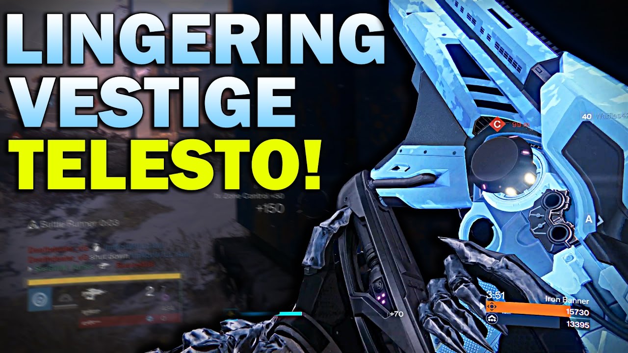 Destiny: Lingering Vestige Telesto! (Iron Banner Gameplay) - YouTube