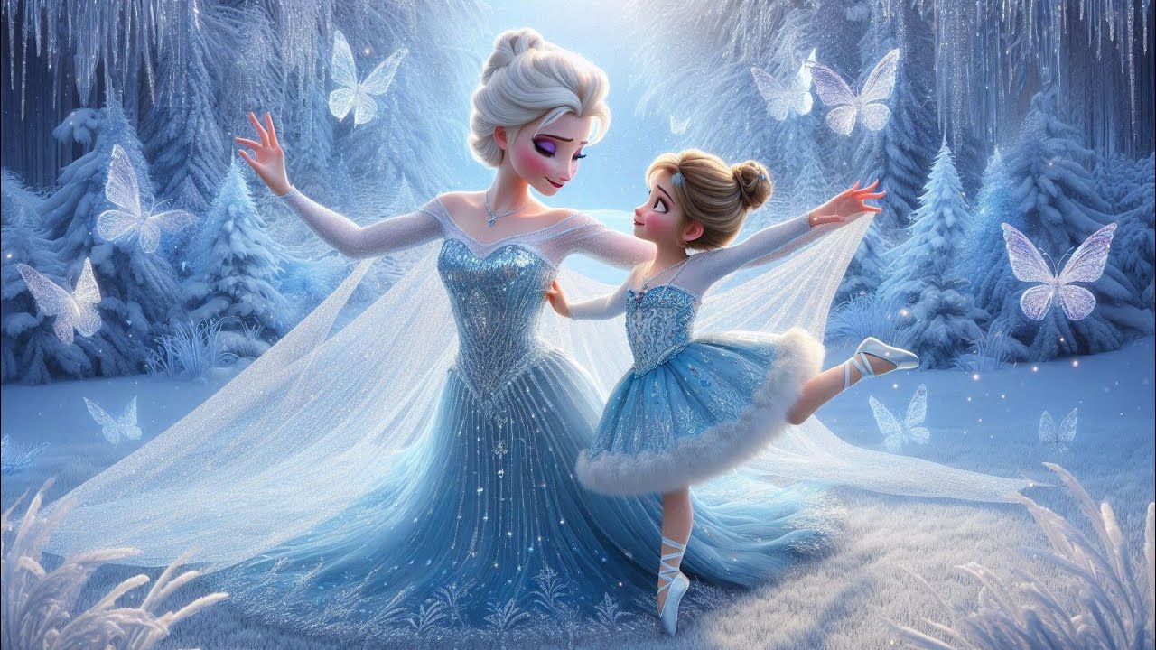 🆕🎶A Mother’s Love in Ice : Elsa & her daughter's dance of destiny ...