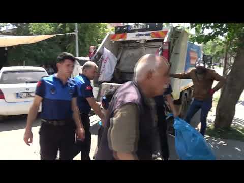 Siverek'te ele geçirilen tonlarca bozuk ürün imha edildi