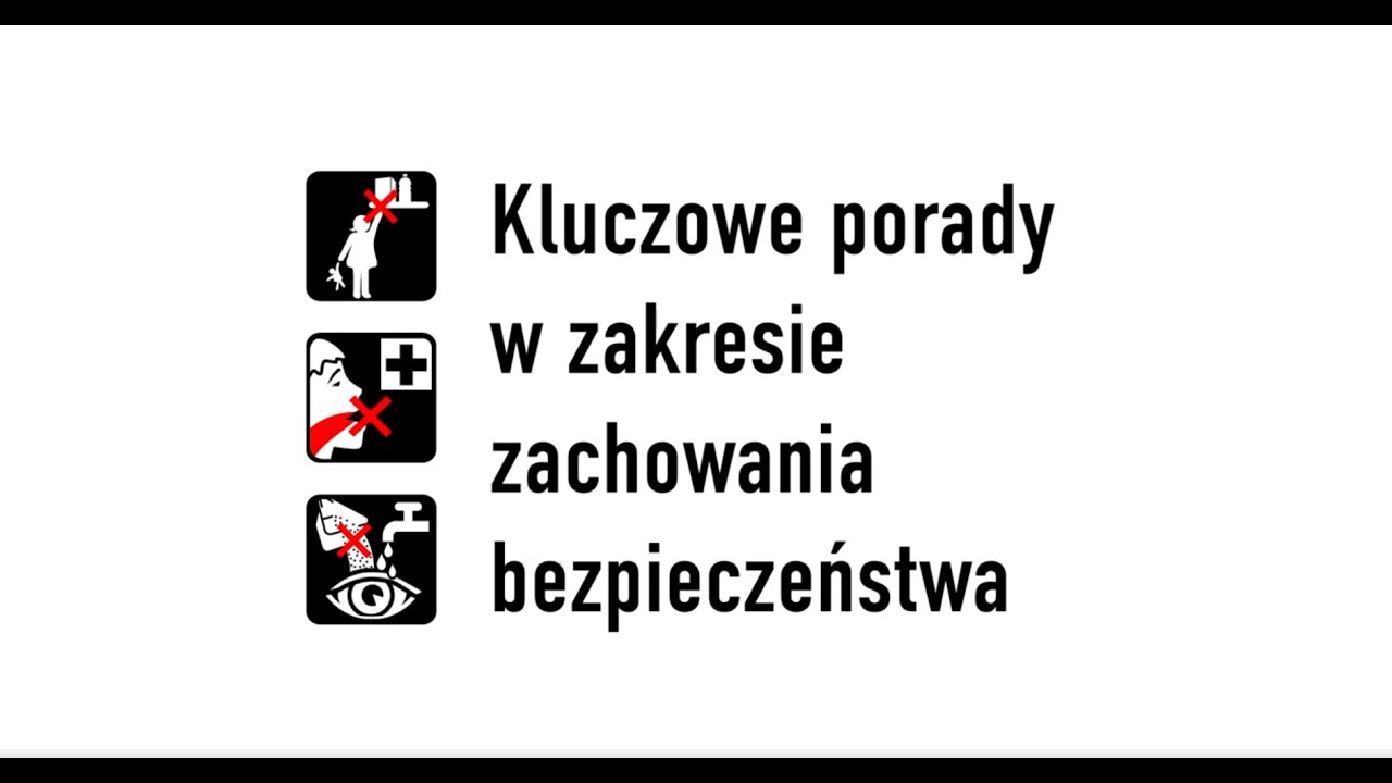 A I S E cleanright eu Safe use icons video Polish - YouTube