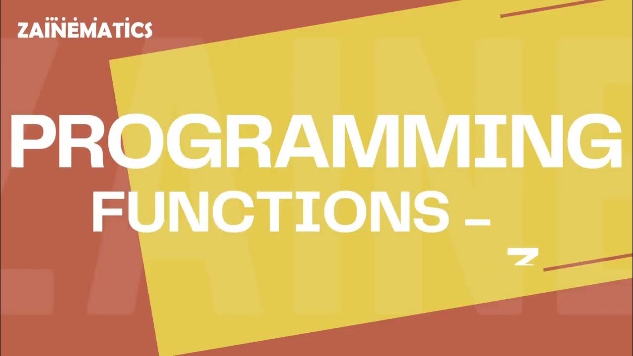 Functions and Procedures | Python Programming | A Levels CS 9618 P4 | Part 3 - YouTube