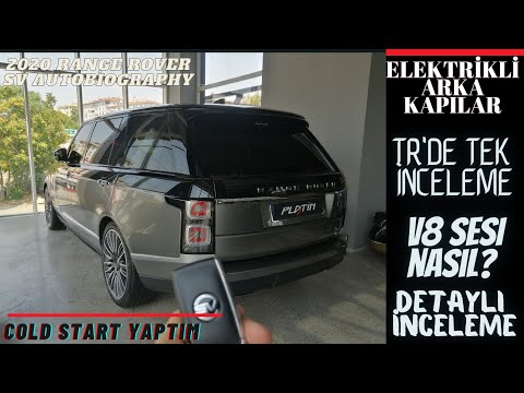Elektrikli Arka Kapılı Range | SV AUTOBİOGRAPHY | 4.4 SDV8 | V8'in Cold Start'ı Nasıl? #rangerover