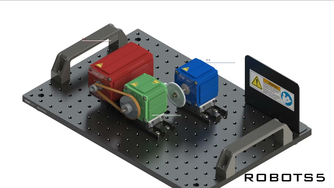 Robots5 Emb Motor Transmission And Encoder Youtube