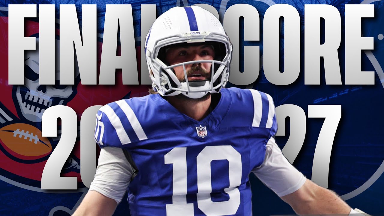 Indianapolis Colts Defeat The Tampa Bay Buccaneers, Win Third Straight ...